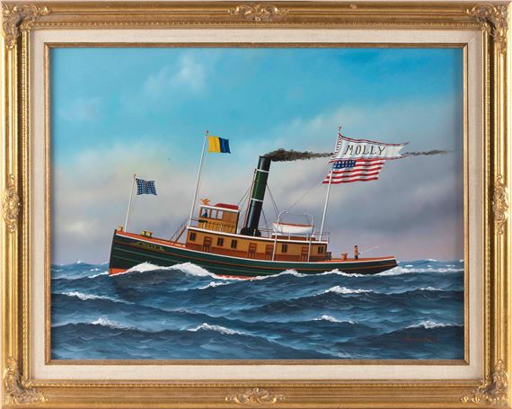 Jerome Howes | Portrait of the tugboat Molly . | MutualArt