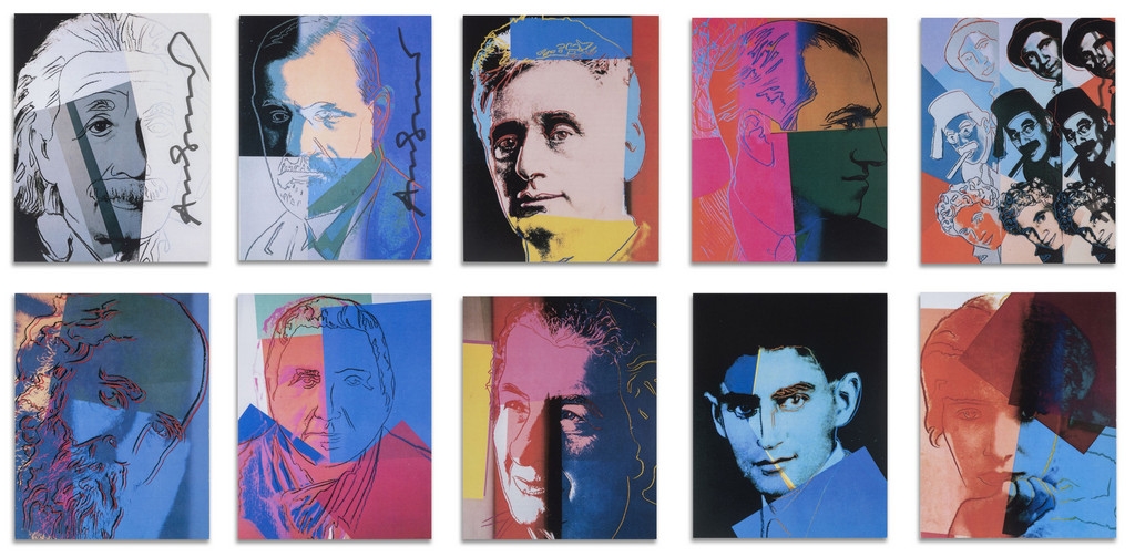 Andy Warhol | Complete series Ten famous Jews | MutualArt