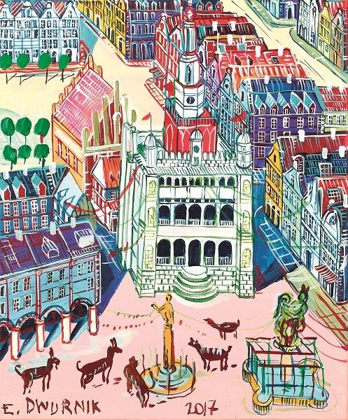 Edward Dwurnik | Poznan (2017) | MutualArt