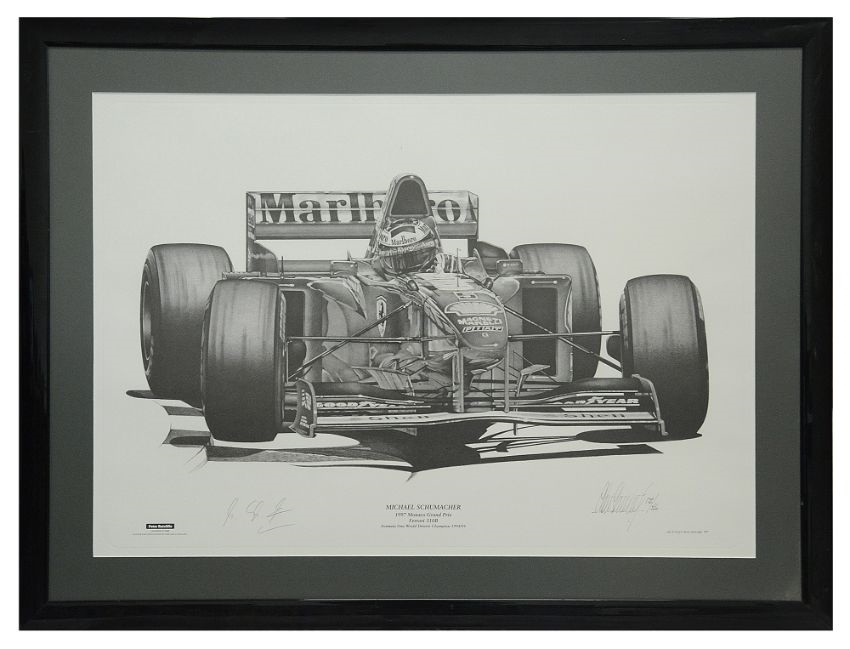 Alan Stammers | Michael Schumacher, 1997 Monaco Grand Prix, Ferrari ...
