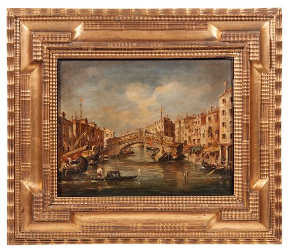 Giuseppe Ponga | Venice, the Rialto Bridge | MutualArt