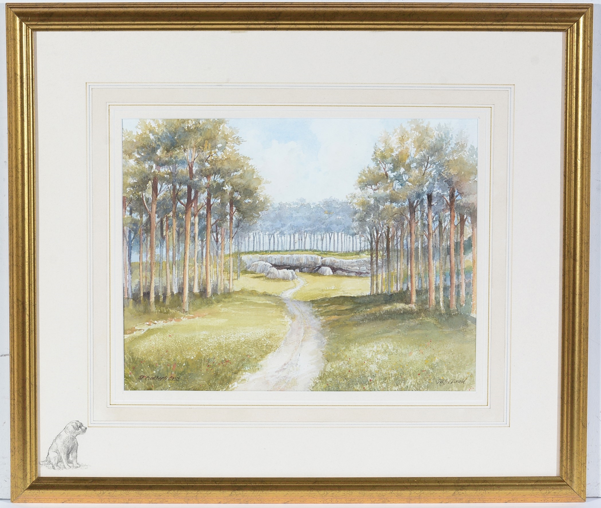 J. MacDonald | St Cuthbert's Cave | MutualArt