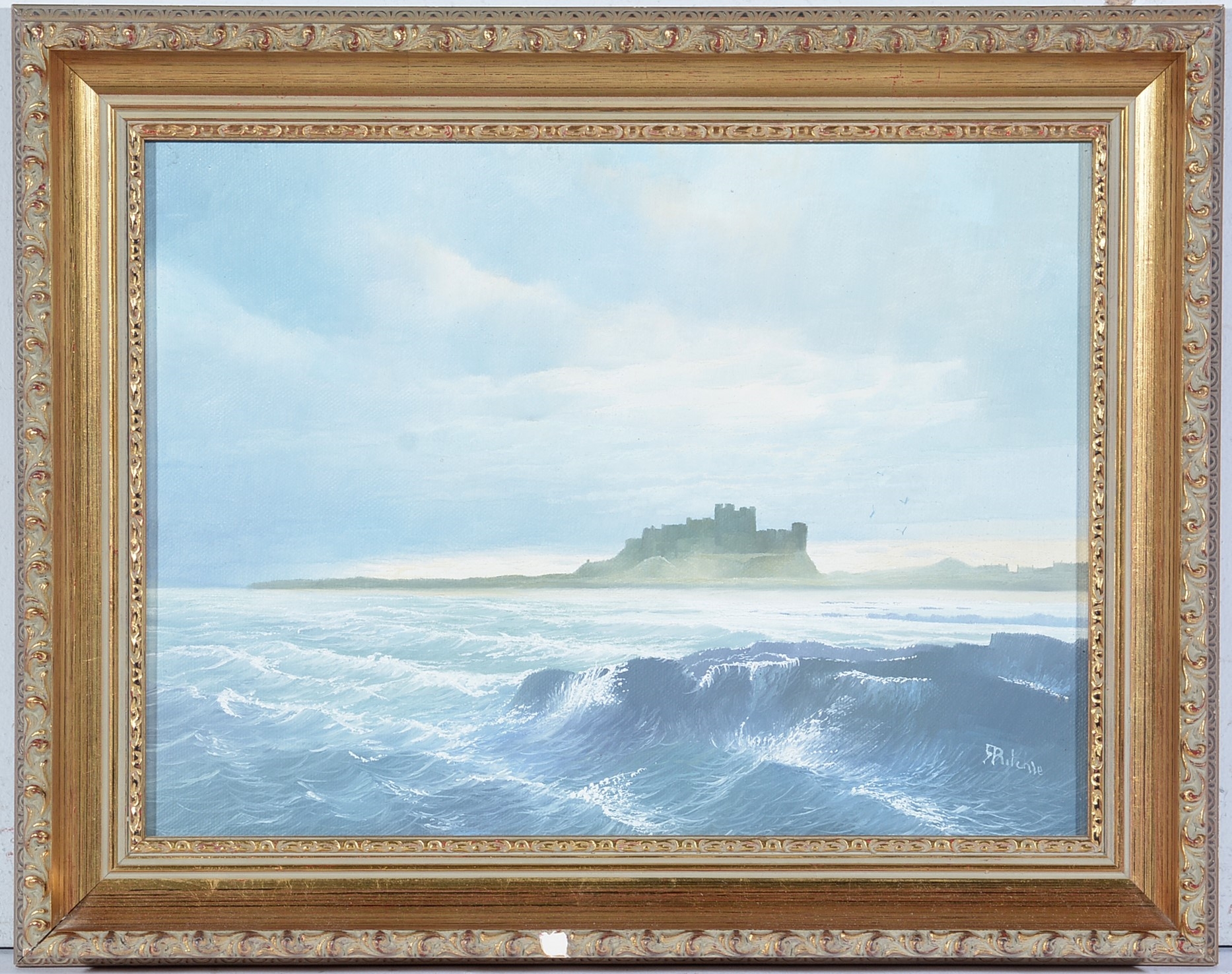Robert Ritchie | Bamburgh Castle at Sunrise | MutualArt