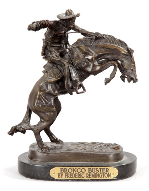 Frederic Remington | Bronco Buster (1895) | MutualArt