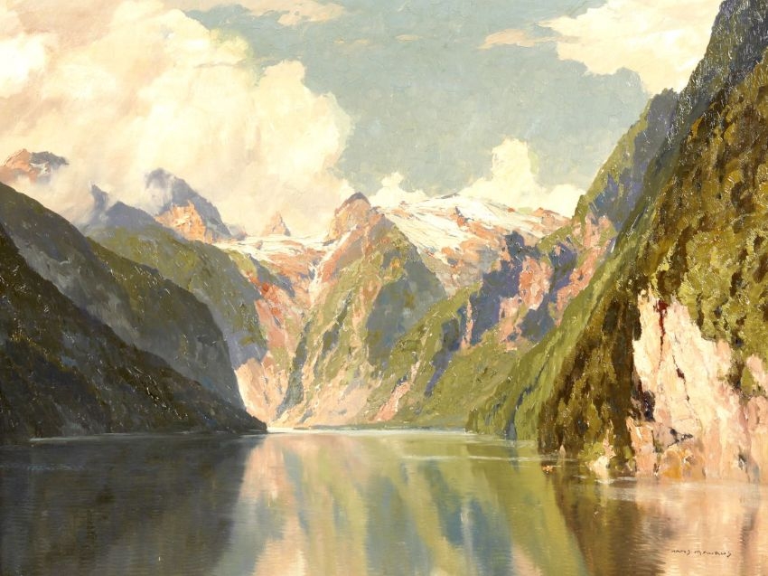 Hans Maurus | Königssee vom Malerwinkel aus | MutualArt