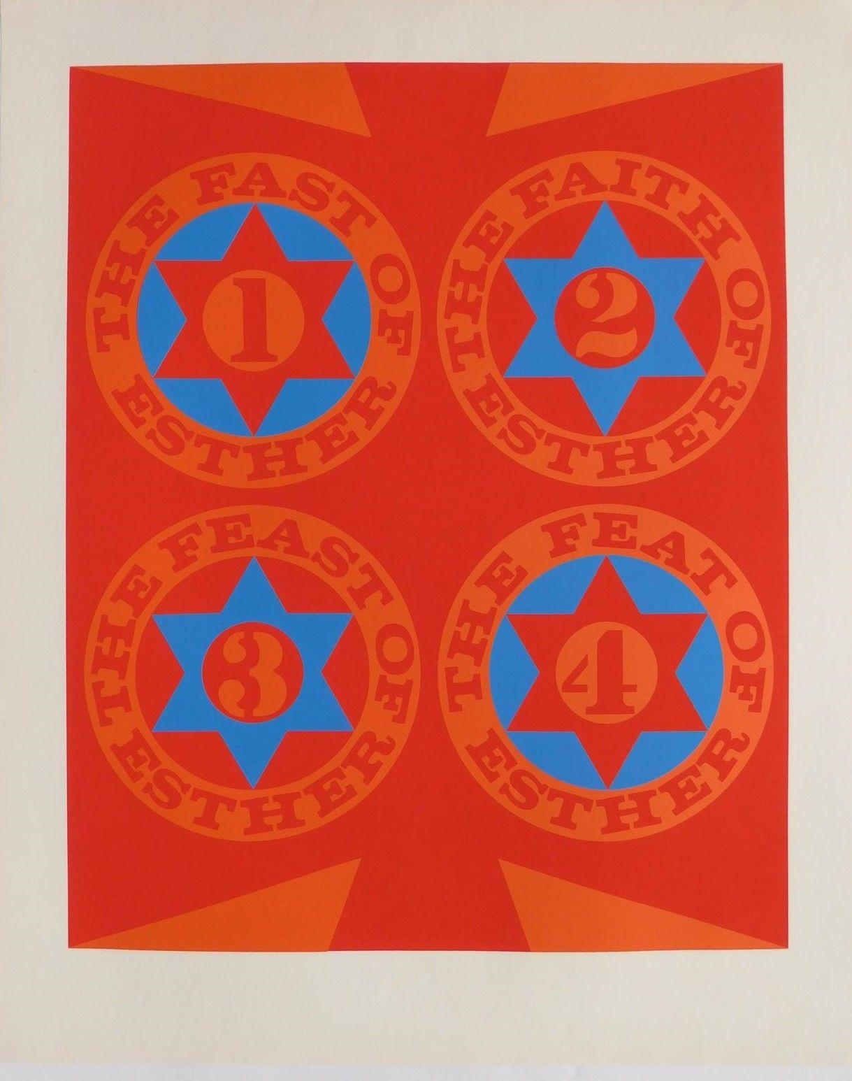 Robert Indiana | Purim: the Four Facets of Esther II (1967) | MutualArt