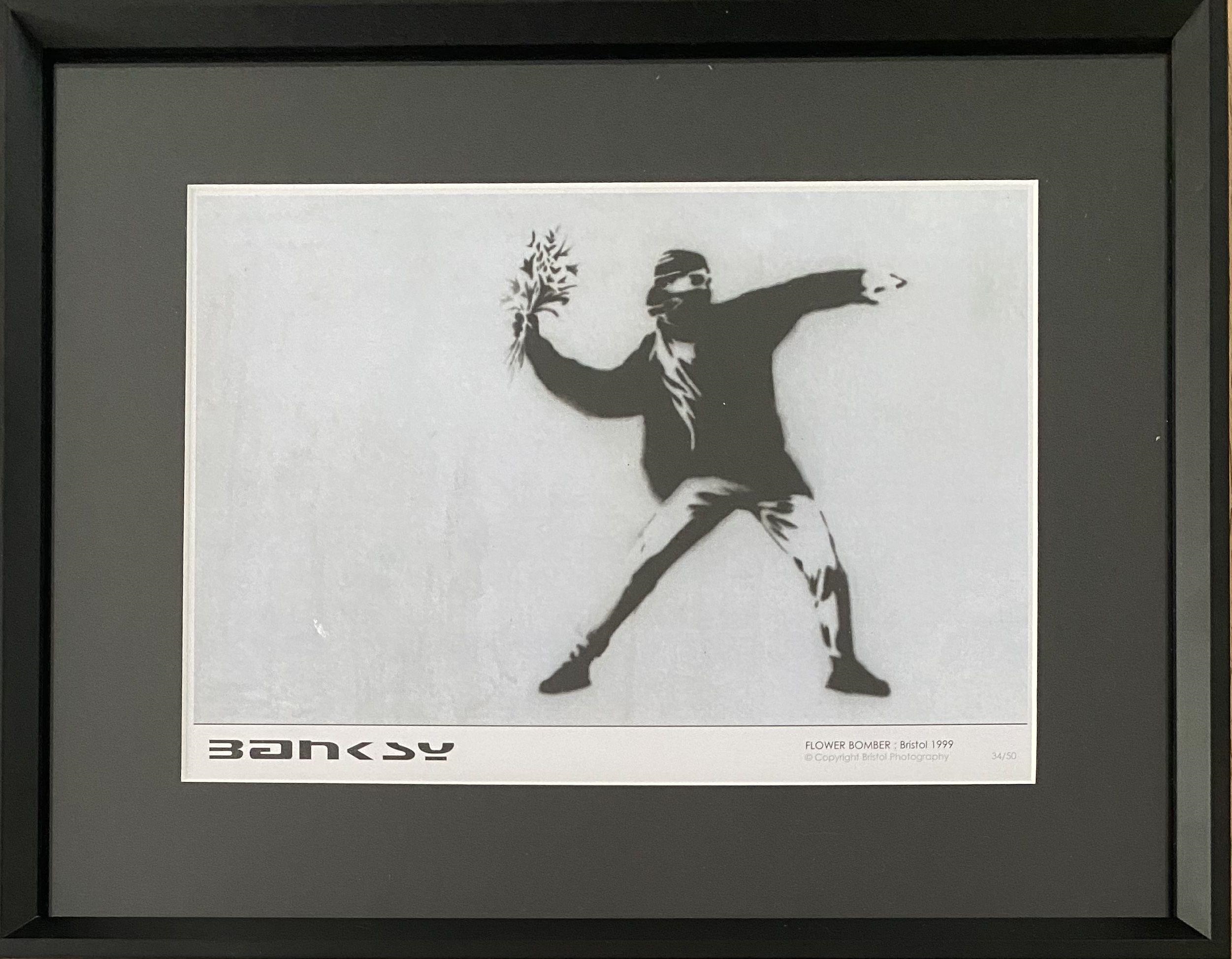 Banksy | Flower Bomber | MutualArt
