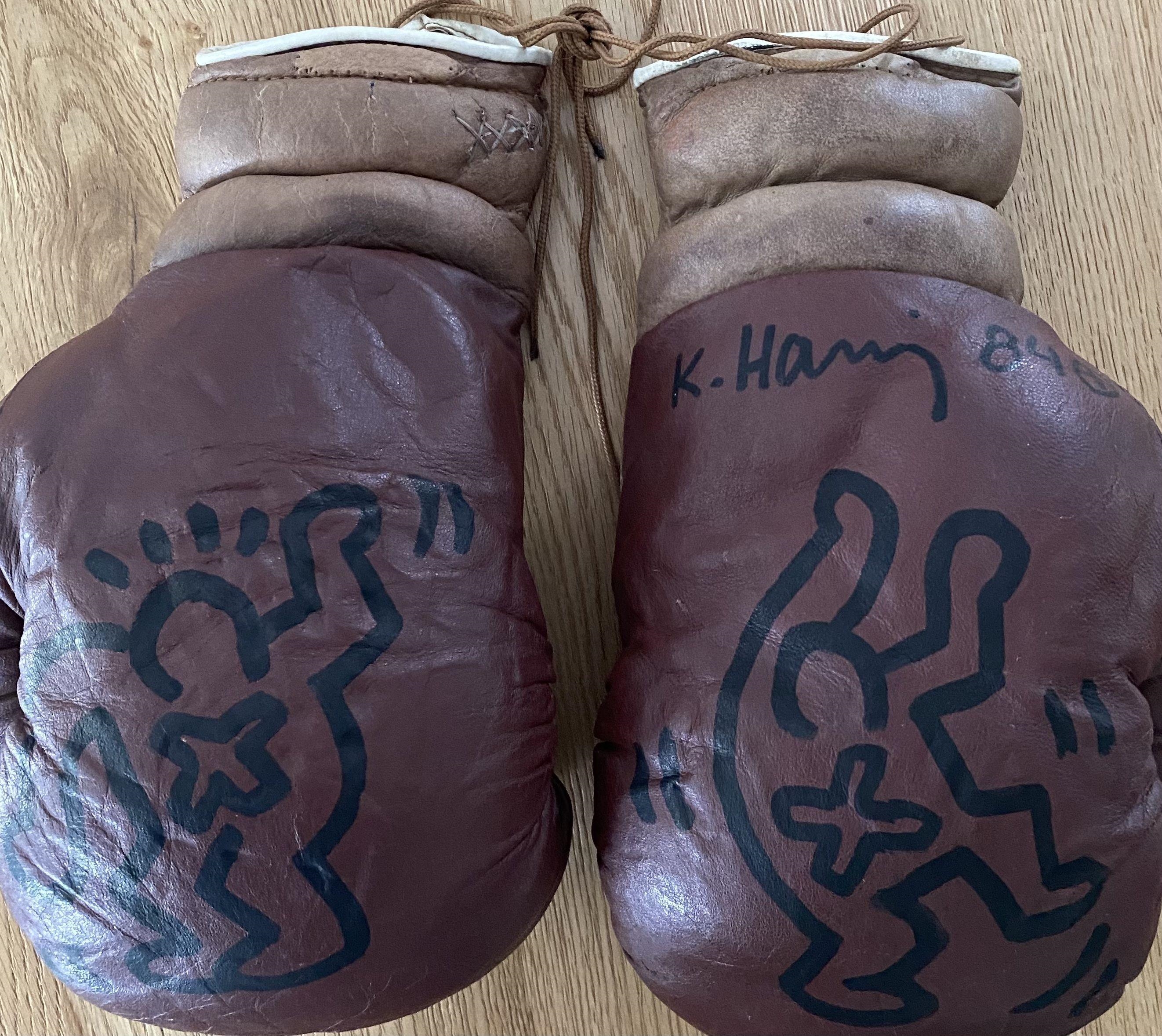Keith Haring | Boxing Gloves (1984) | MutualArt