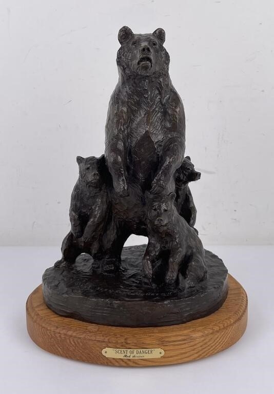 Bob Scriver | Scent of Danger | MutualArt