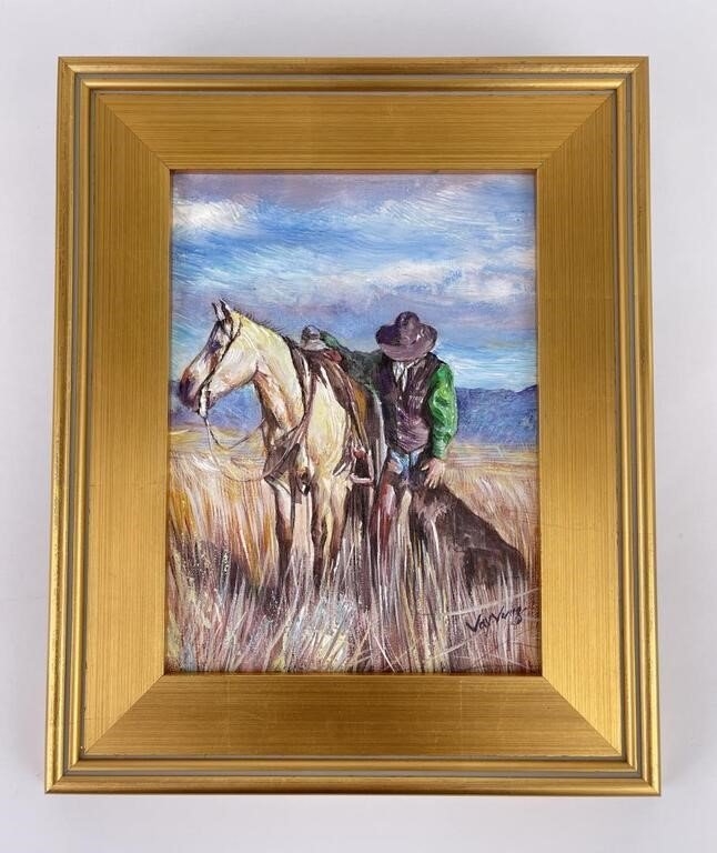 Jay Jung | Cowboy Painting | MutualArt