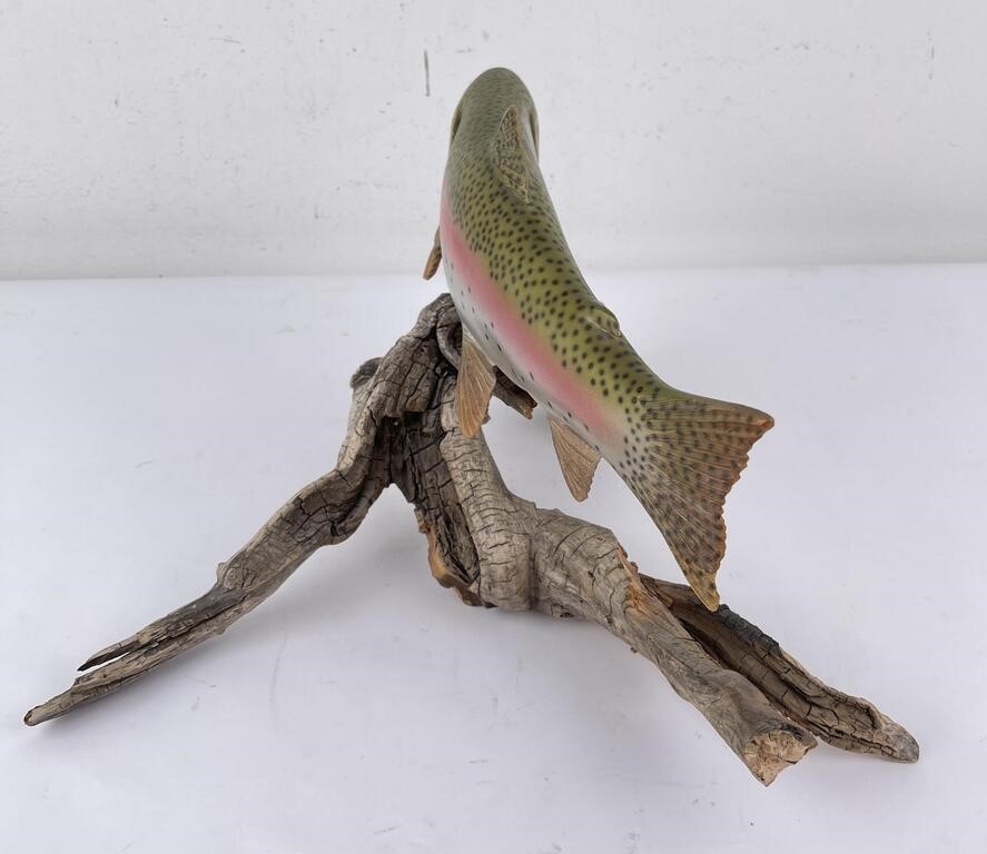 Thomas Chandler | Wood Carved Fish Big Sky Carvers | MutualArt