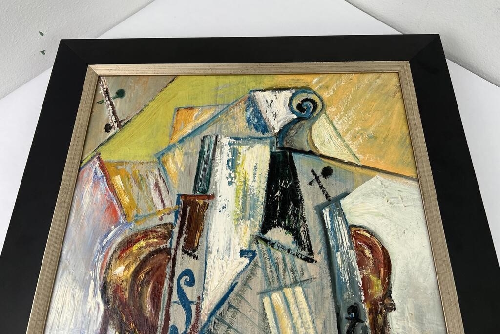 Jack Tworkov | Jack Tworkov Oil on Board Painting (1962) | MutualArt