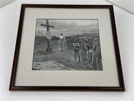 Alan Stephens Foster | Alan Stephens Foster Gouache Indian Painting | MutualArt