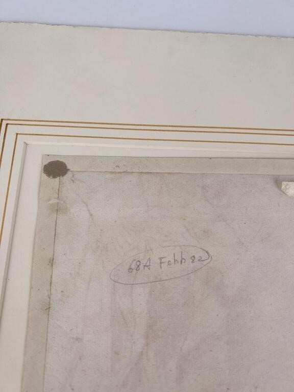 Luca Giordano | Conte Red Chalk Drawing | MutualArt