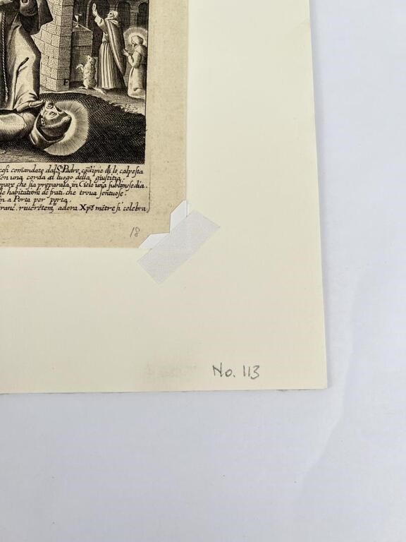 Otto Van Veen | Otto Venius Van Veen St Francis Book Engraving | MutualArt