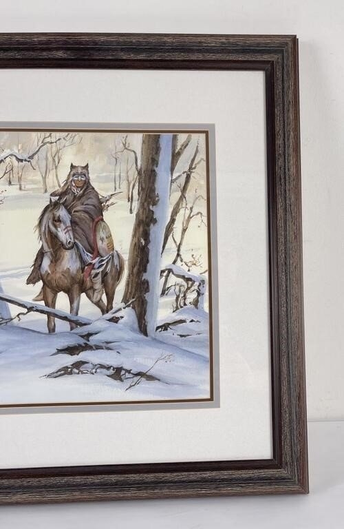 Howard Rees | Howard Rees Indian Watercolor Painting (1964) | MutualArt