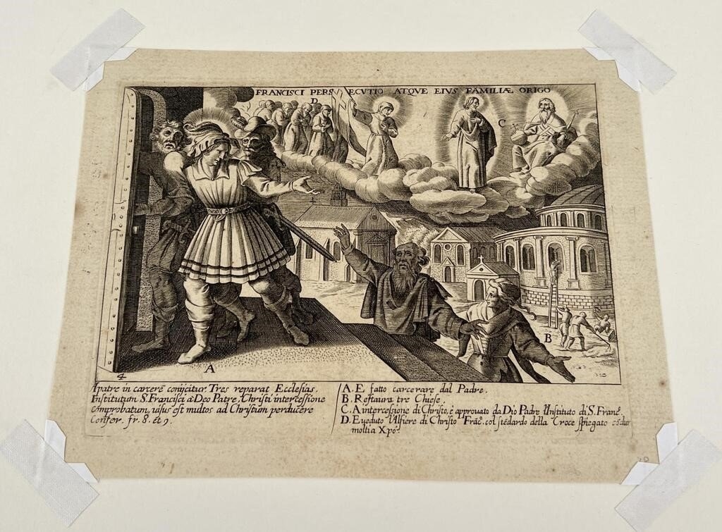 Otto Van Veen | Otto Venius Van Veen St Francis Book Engraving | MutualArt