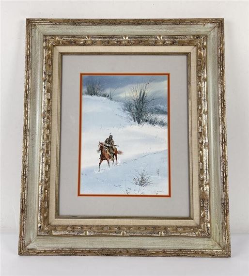 Austin Deuel | Austin Deuel Watercolor Gouache Painting | MutualArt