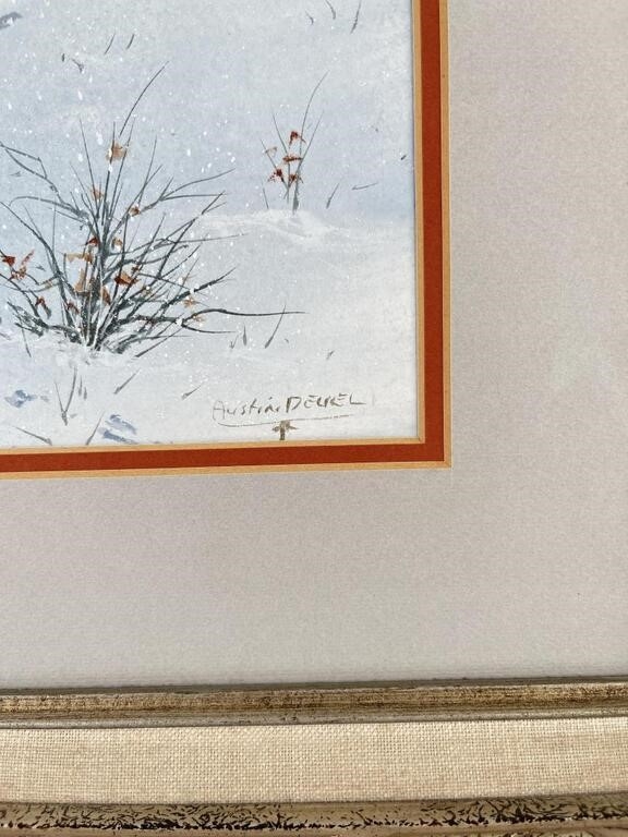 Austin Deuel | Austin Deuel Watercolor Gouache Painting | MutualArt