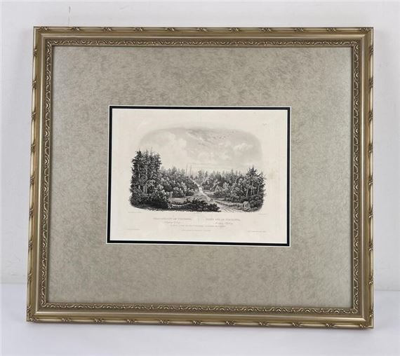 Karl Bodmer | Forest Tobihanna Alleghany Mountains | MutualArt