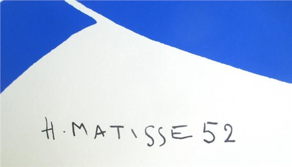 Henri Matisse | Nu Bleu II (1990) | MutualArt