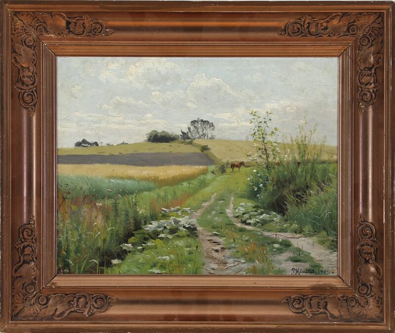 Peder Mork Monsted | Summer in Denmark (1902) | MutualArt