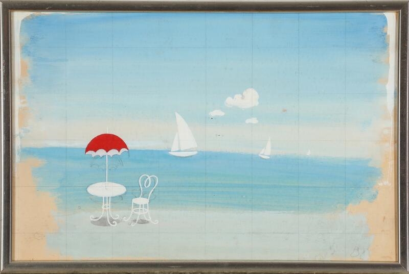 Helge Refn | Beach scenery | MutualArt