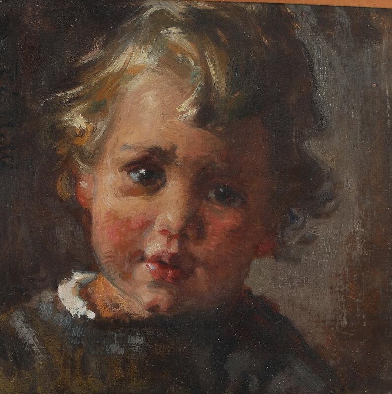 August Tørsleff | Portrait of a child | MutualArt