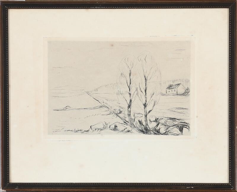 Edvard Munch | Norwegian Landscape (1908) | MutualArt