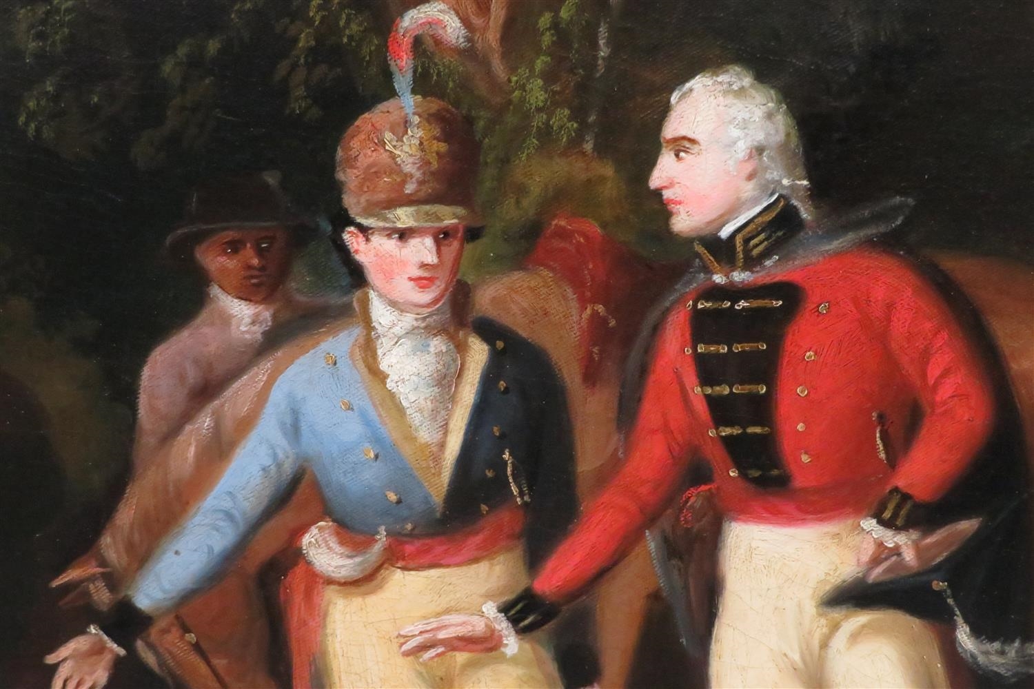 John Blake White | GENERAL MARION INVITING A BRITISH OFFICER TO SHARE A ...