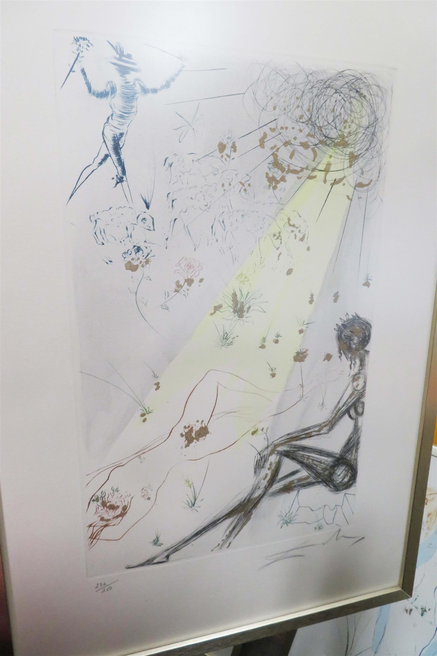 Salvador Dalí | Return, O Shulamite; The Bridegroom Leaps upon the ...