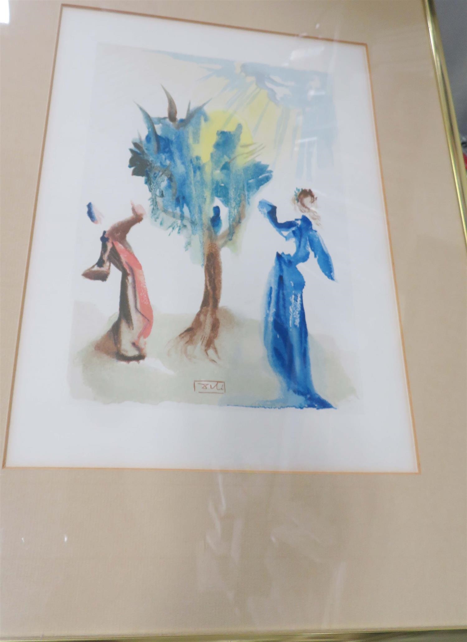 Salvador Dalí | Return, O Shulamite; The Bridegroom Leaps upon the ...