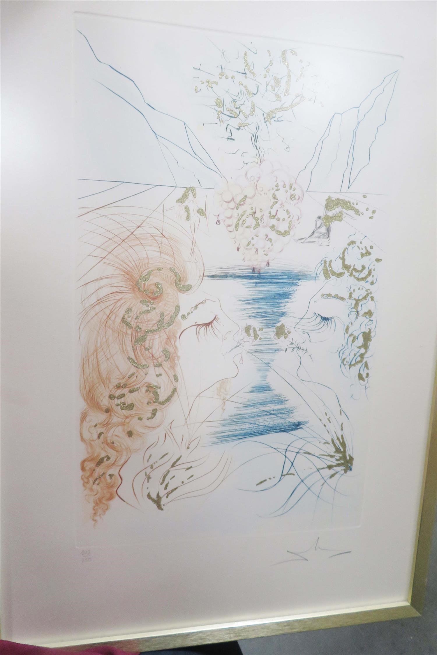 Salvador Dalí | Return, O Shulamite; The Bridegroom Leaps upon the ...