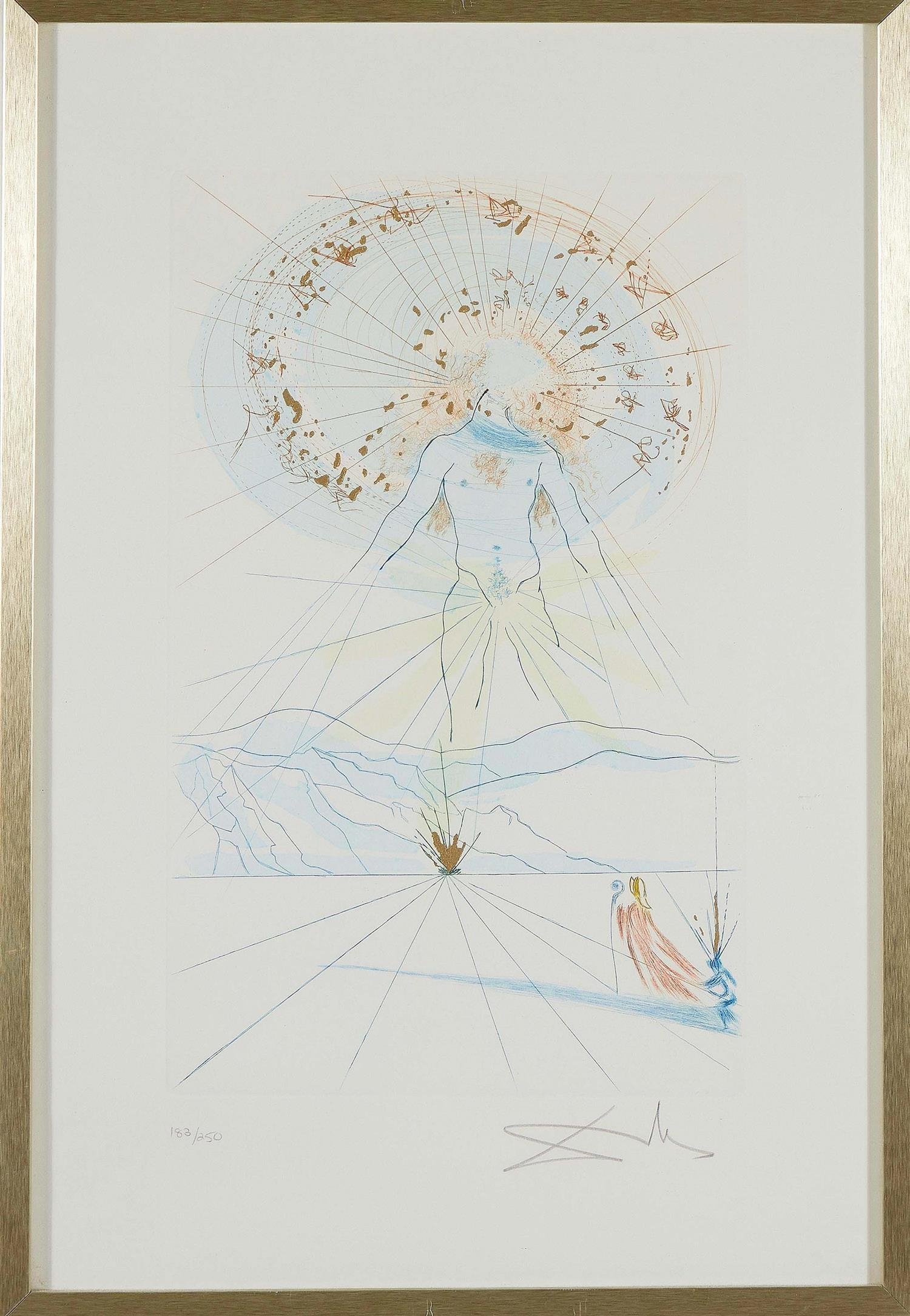 Salvador Dalí | Return, O Shulamite; The Bridegroom Leaps upon the ...