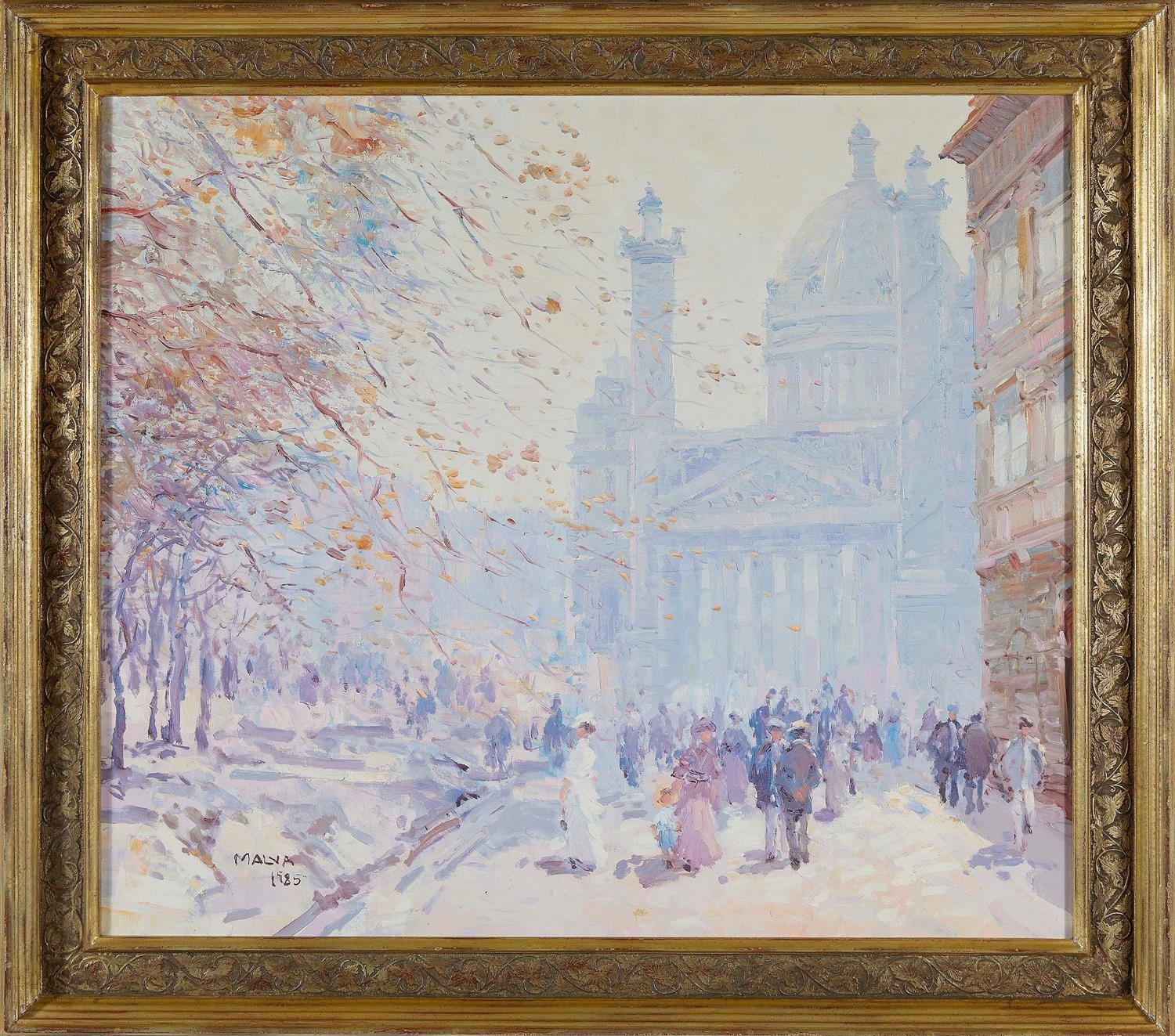 Omar Hamdi Malva | VIENNA WINTER SCENES, ST CHARLES'S CHURCH, and OPERA ...