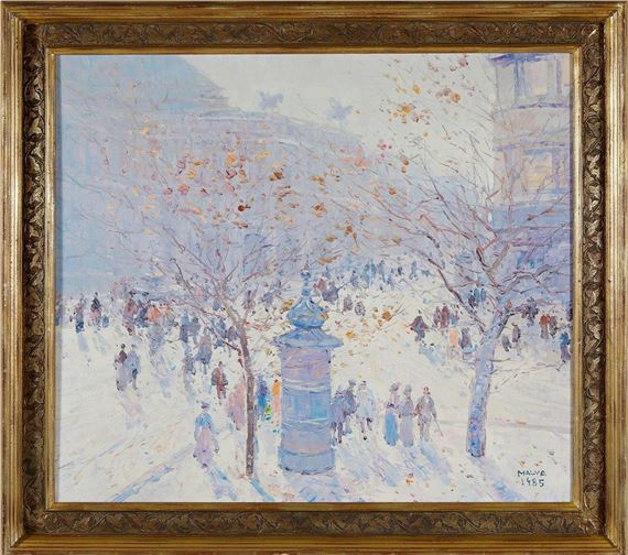 Omar Hamdi Malva | VIENNA WINTER SCENES, ST CHARLES'S CHURCH, and OPERA ...