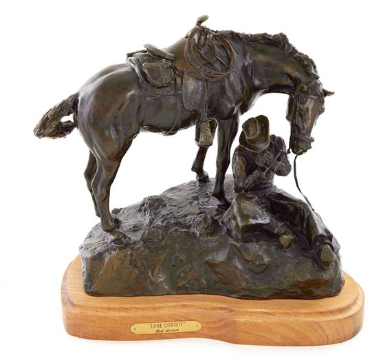 Bob Scriver | LONE COWBOY (1960) | MutualArt