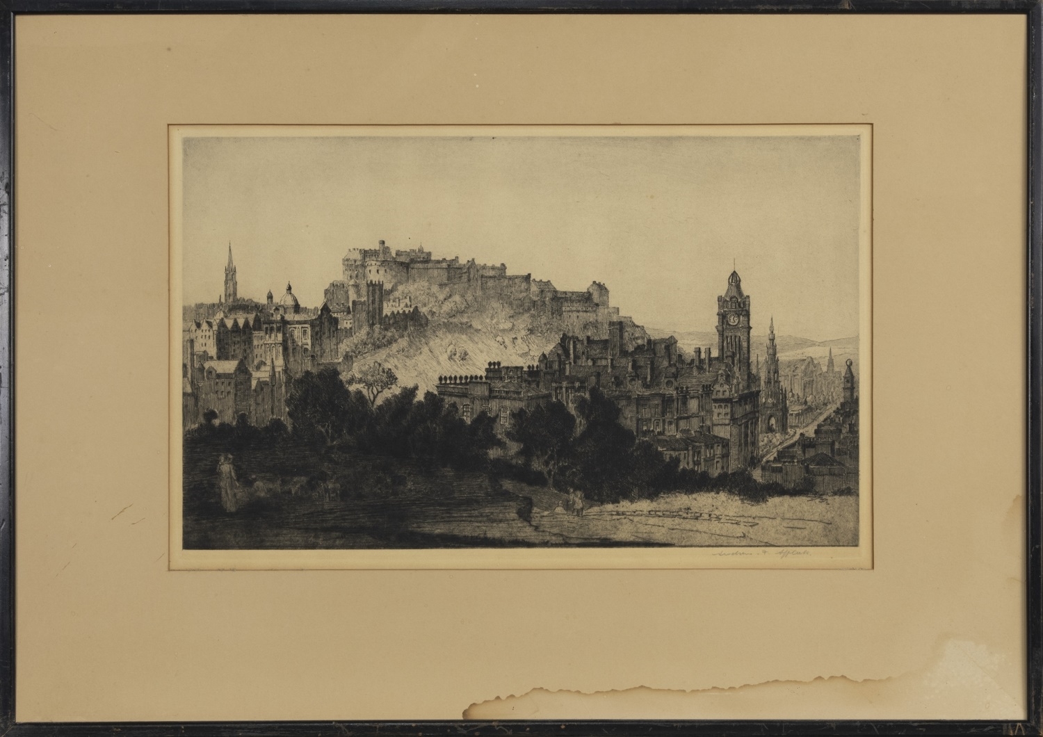 Andrew F. Affleck | EDINBURGH CASTLE | MutualArt