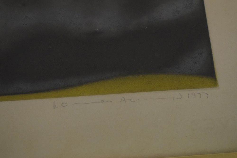 Norman Ackroyd | - Limited edition etching - Berkshire Landscape 44/50 ...