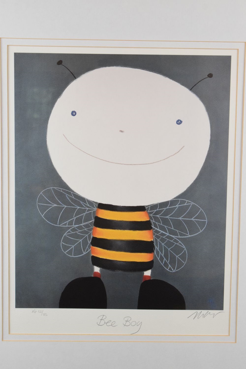 Mackenzie Thorpe | 'Bee Boy' | MutualArt