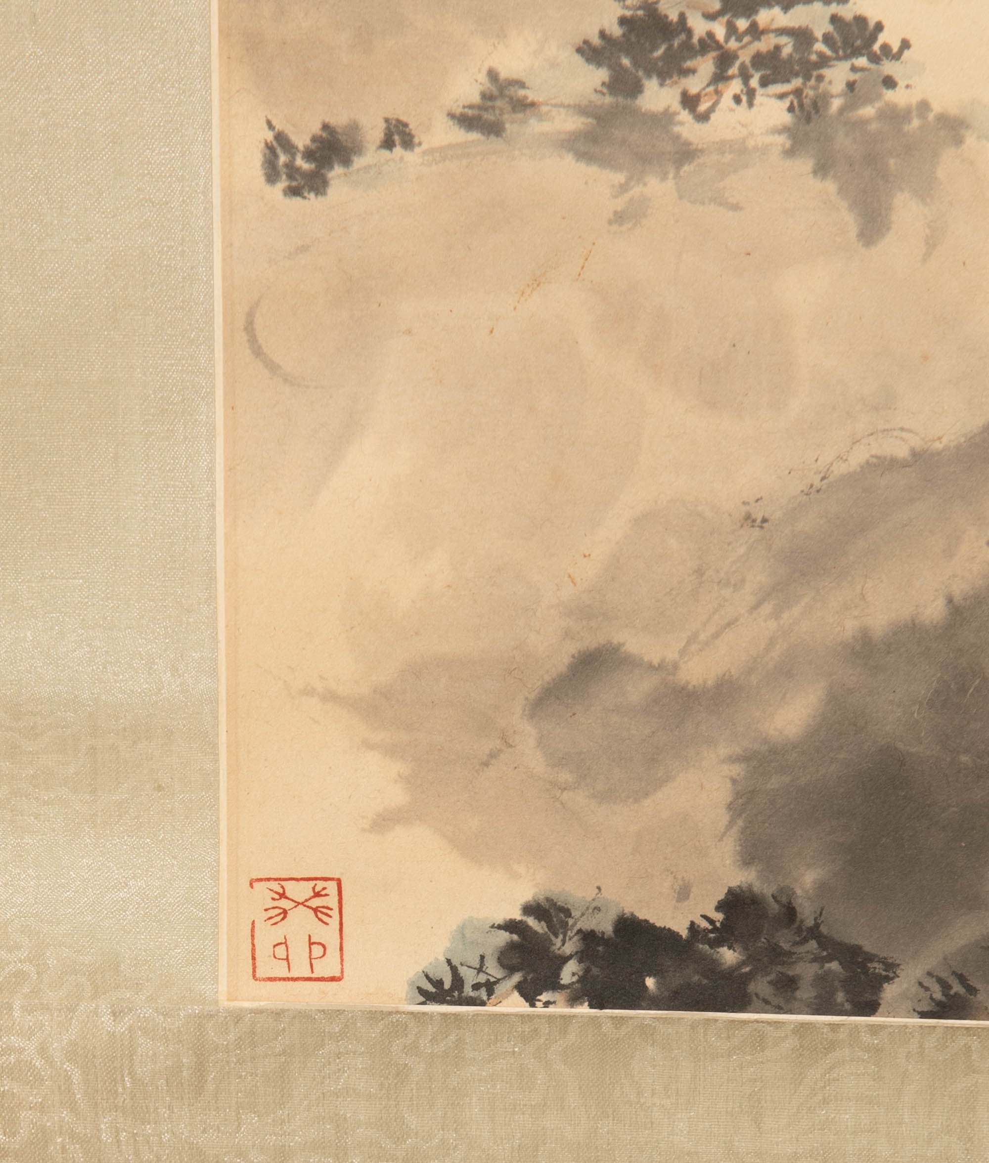 Fu Baoshi | A Chinese landscape painting | MutualArt