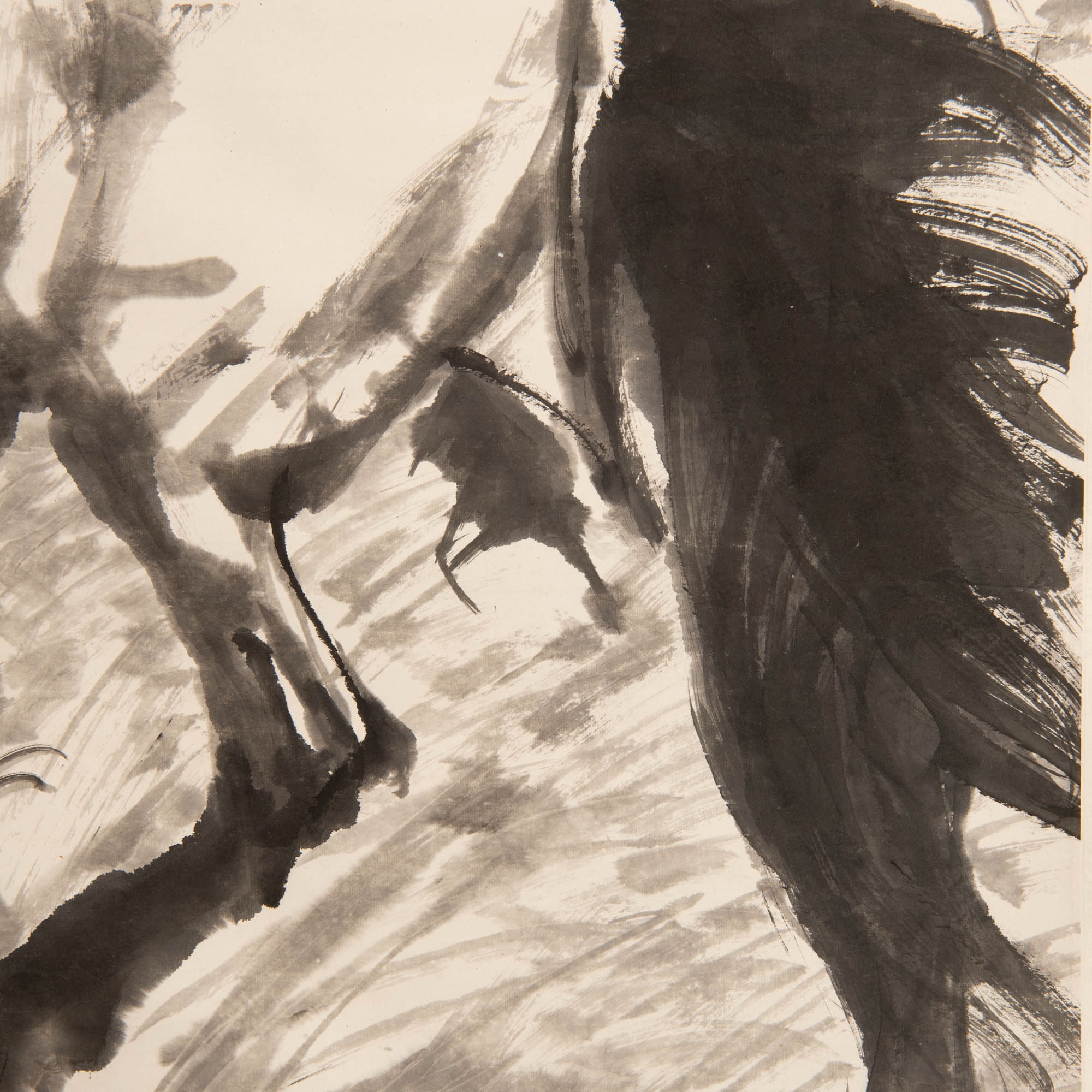 Huang Zhou | A painting of two horses | MutualArt