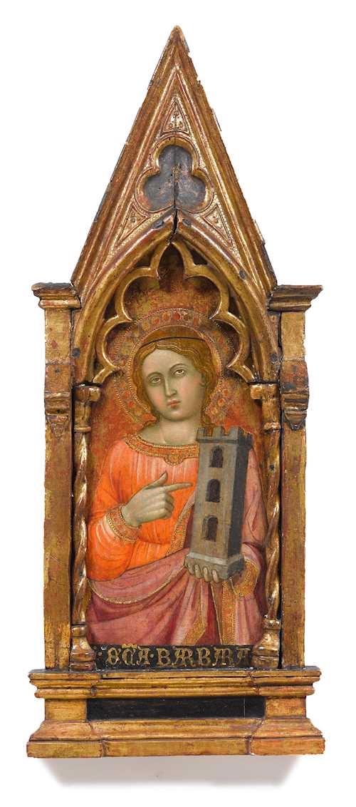 Taddeo di Bartolo | Saint Barbara | MutualArt