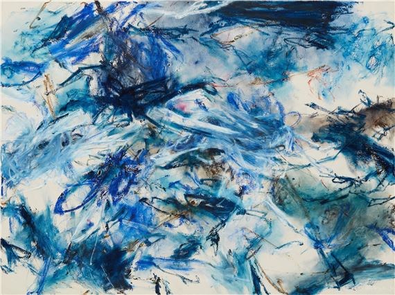 Christine Ay Tjoe | Pemandangan biru 02 (View in blue 02) (2014 ...