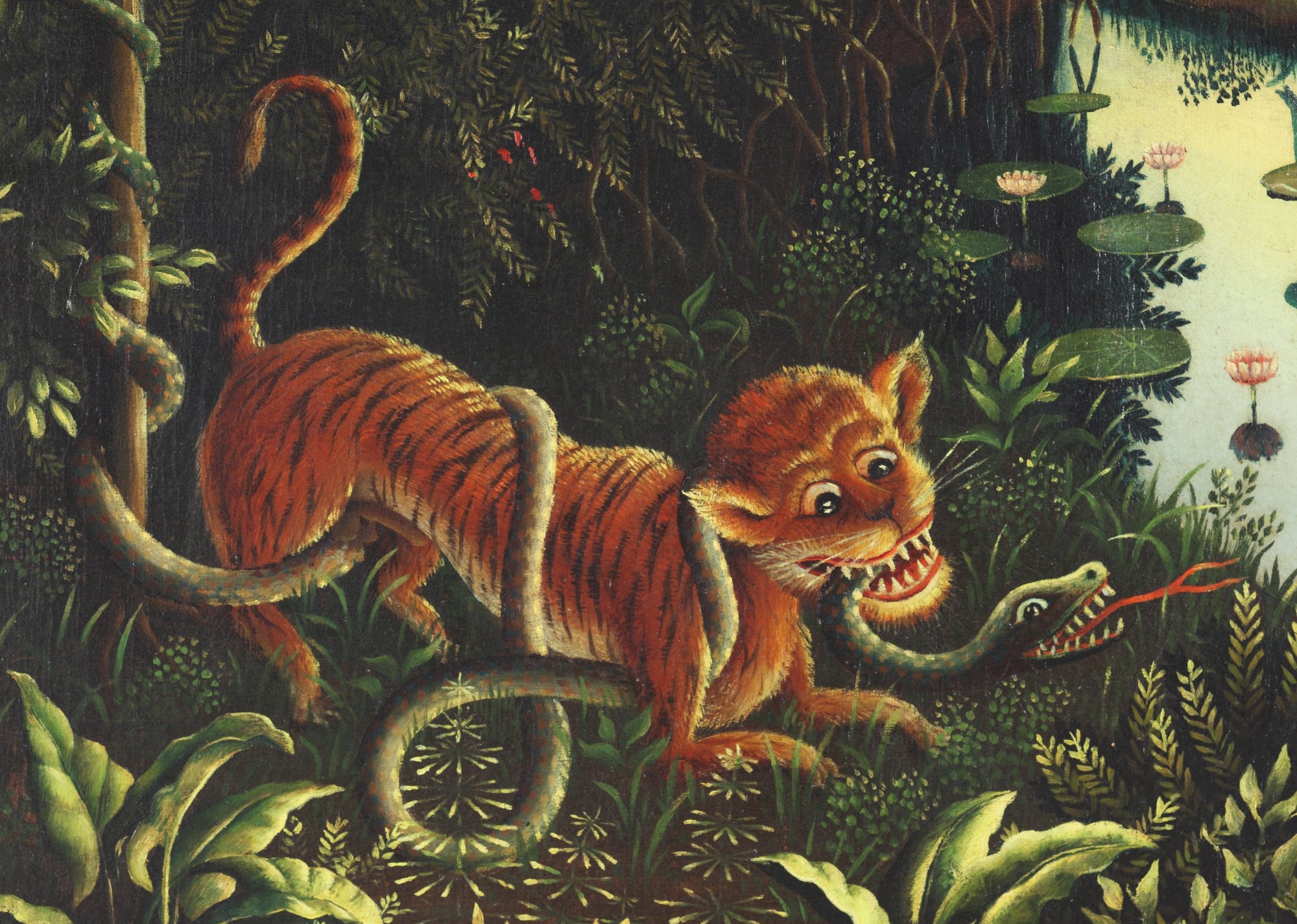 Walter Spies | Tierfabel (Animal fable) (1928) | MutualArt