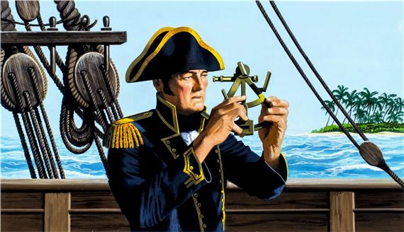 Dean Ellis | British Captain John Marshall (1995) | MutualArt