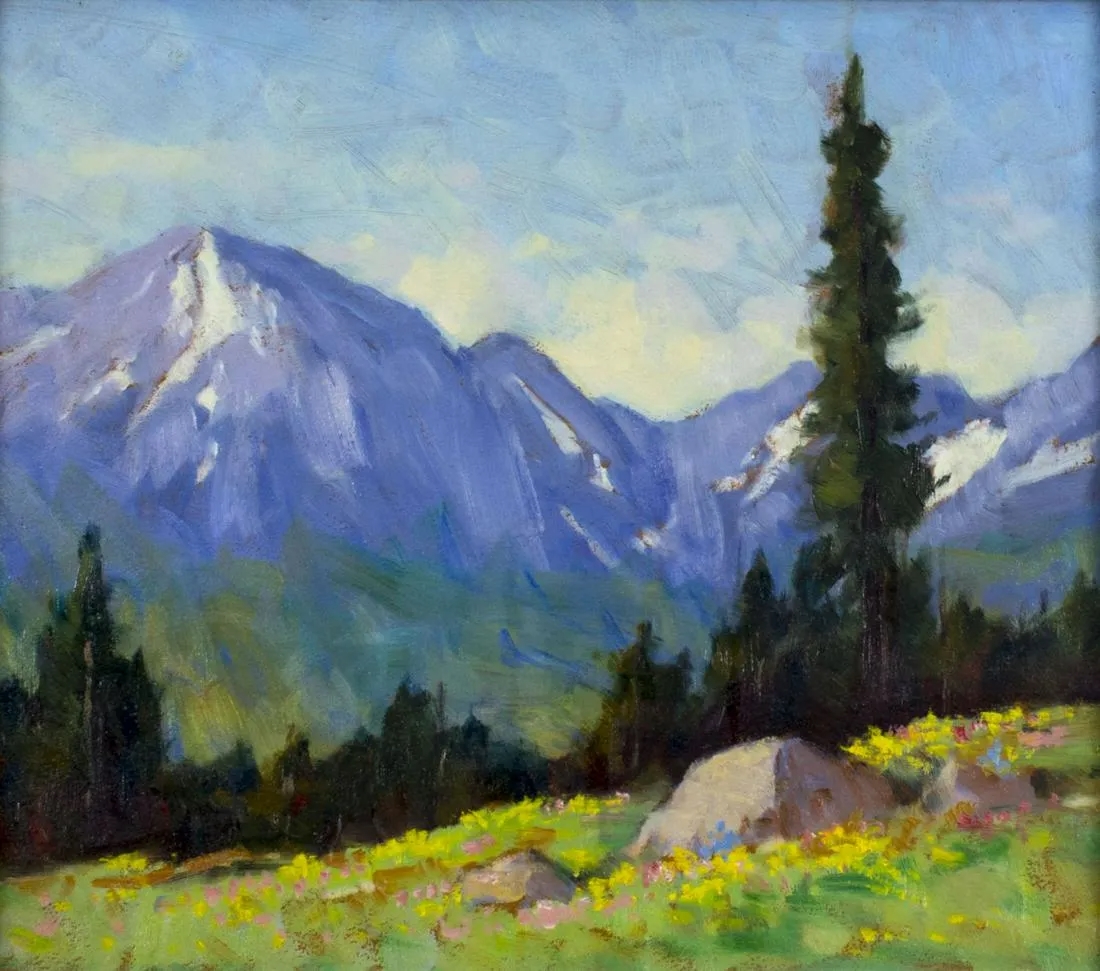 Franz Biberstein | Alpine Landscape | MutualArt