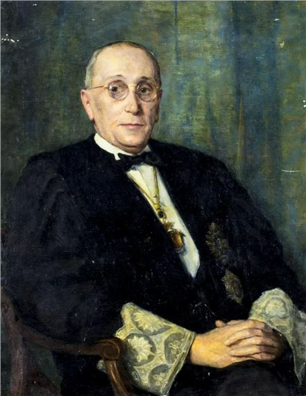 Nelly Harvey | Portrait of Seated Man | MutualArt