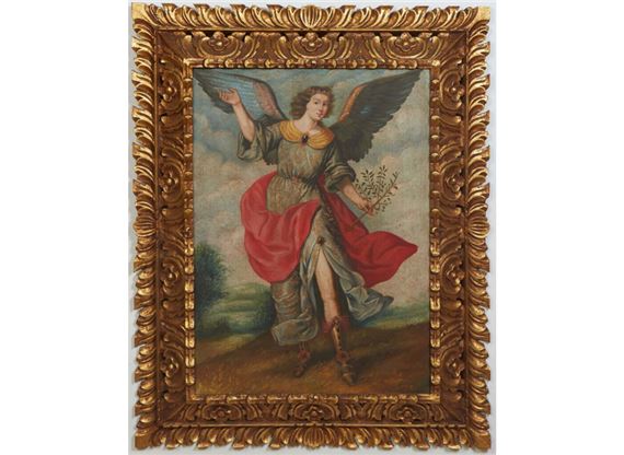 South American School, 20th Century | Archangel Ariel (Early 20 ...