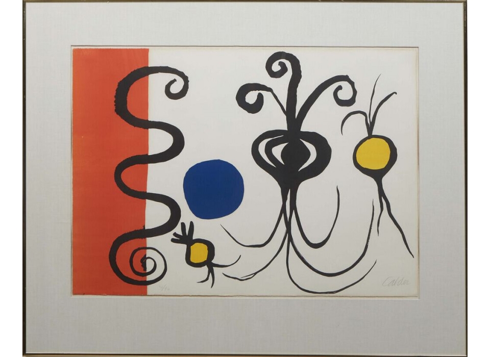 Alexander Calder | Flower | MutualArt